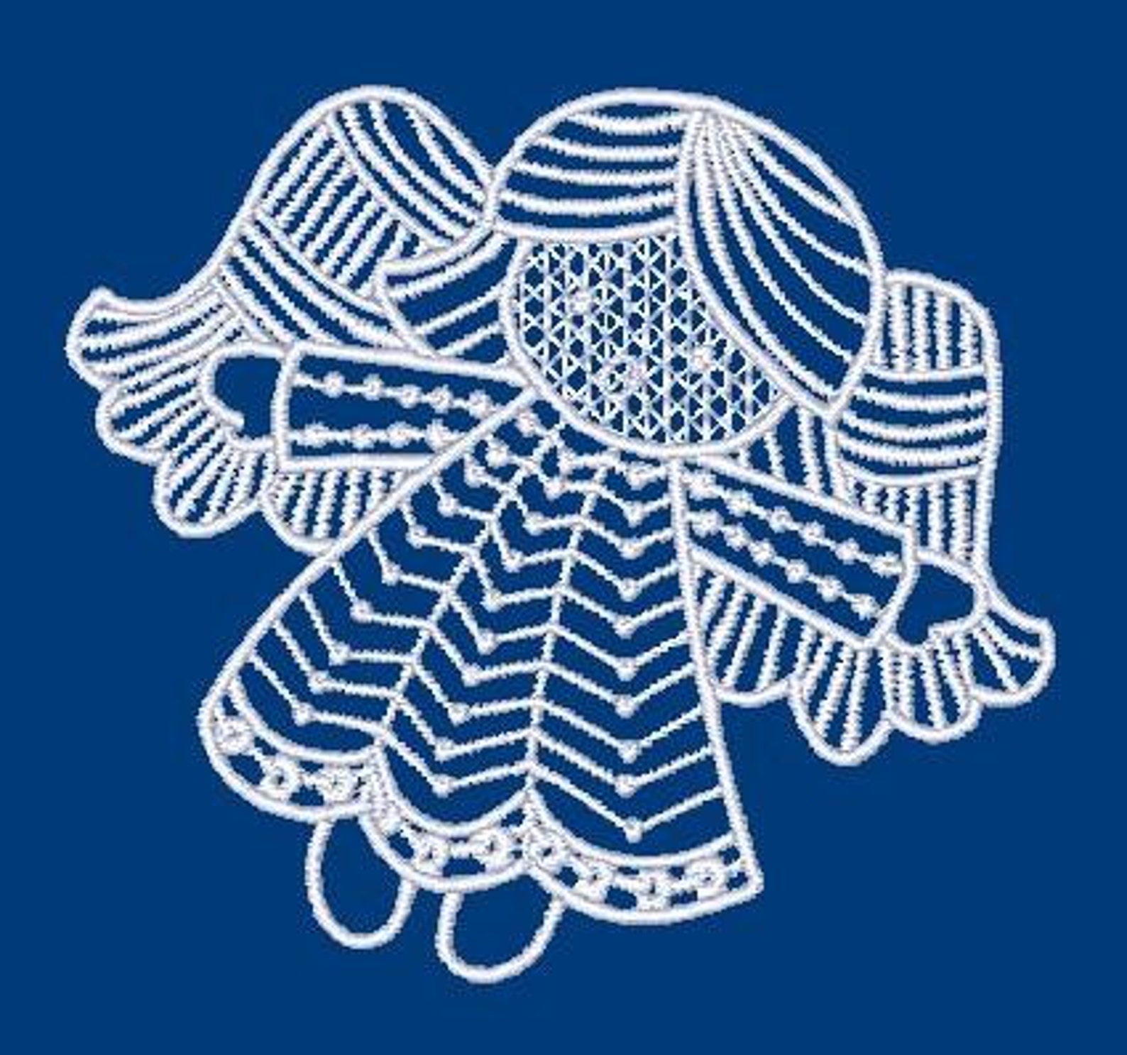 FSL Angels One Color Machine Embroidery Designs - Etsy