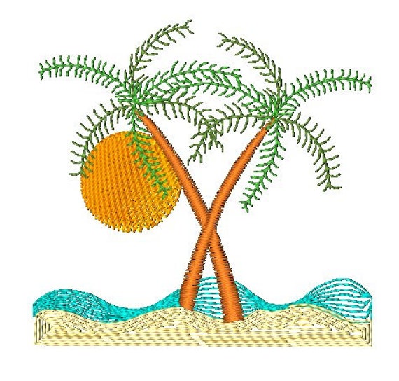 10223 42 Machine Embroidery Designs Barefoot In The Sand Embroidery ...