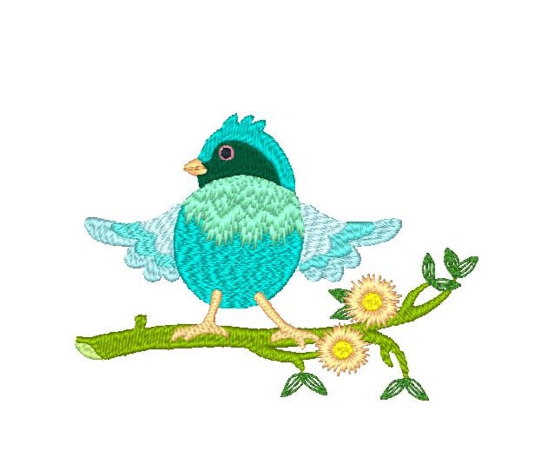 Little-birds 10 Machine Embroidery Designs | Etsy