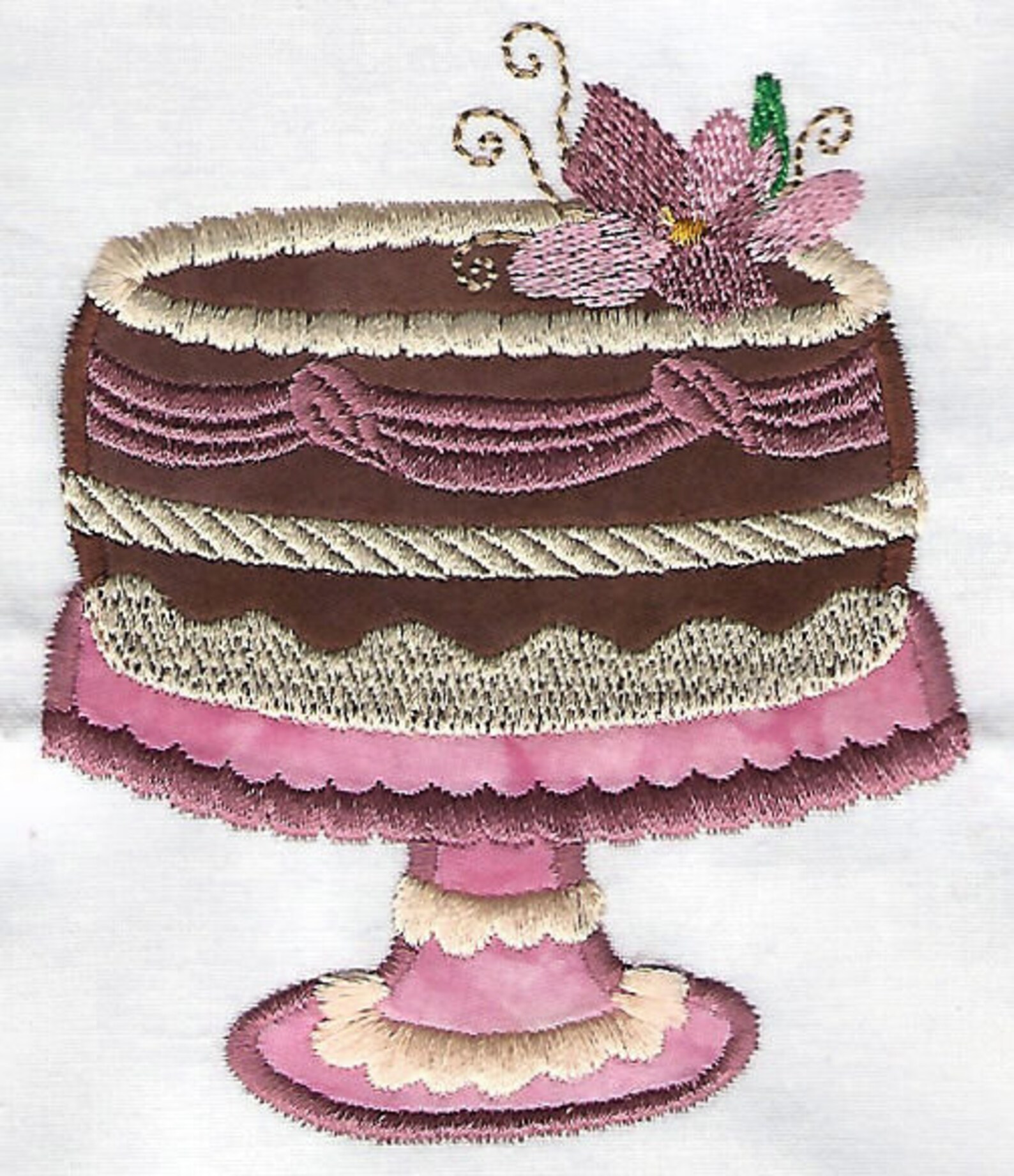 Fancy Cakes Machine Embroidery Designs - Etsy