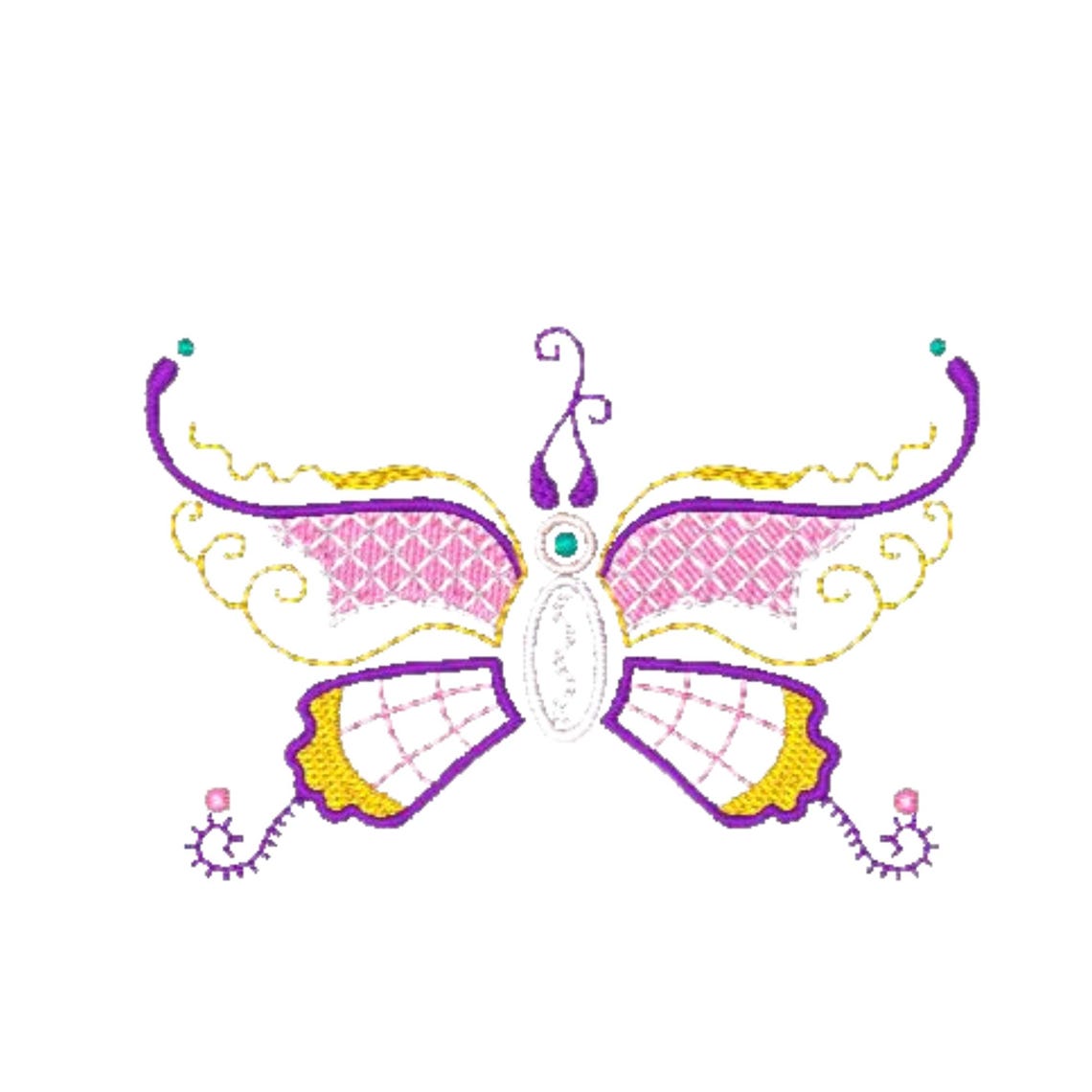 Native Butterflies 10 Machine Embroidery Designs 4X4 Hoop Digital ...