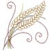 Wheat Art 10 Machine Embroidery Designs. 5X7 Hoop Ddigital Download - Etsy