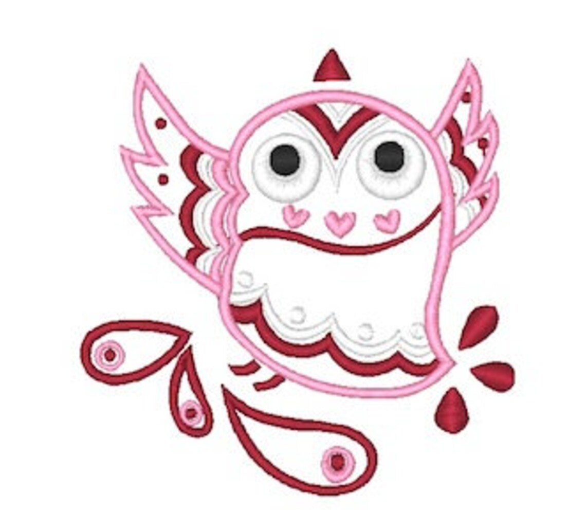 My Birdie Applique Machine Embroidery Designs - Etsy