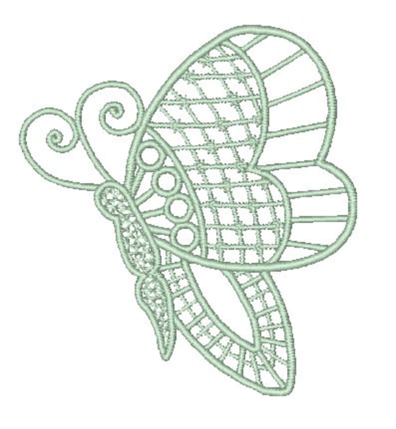FSL Butterflies Machine Embroidery Designs - Etsy