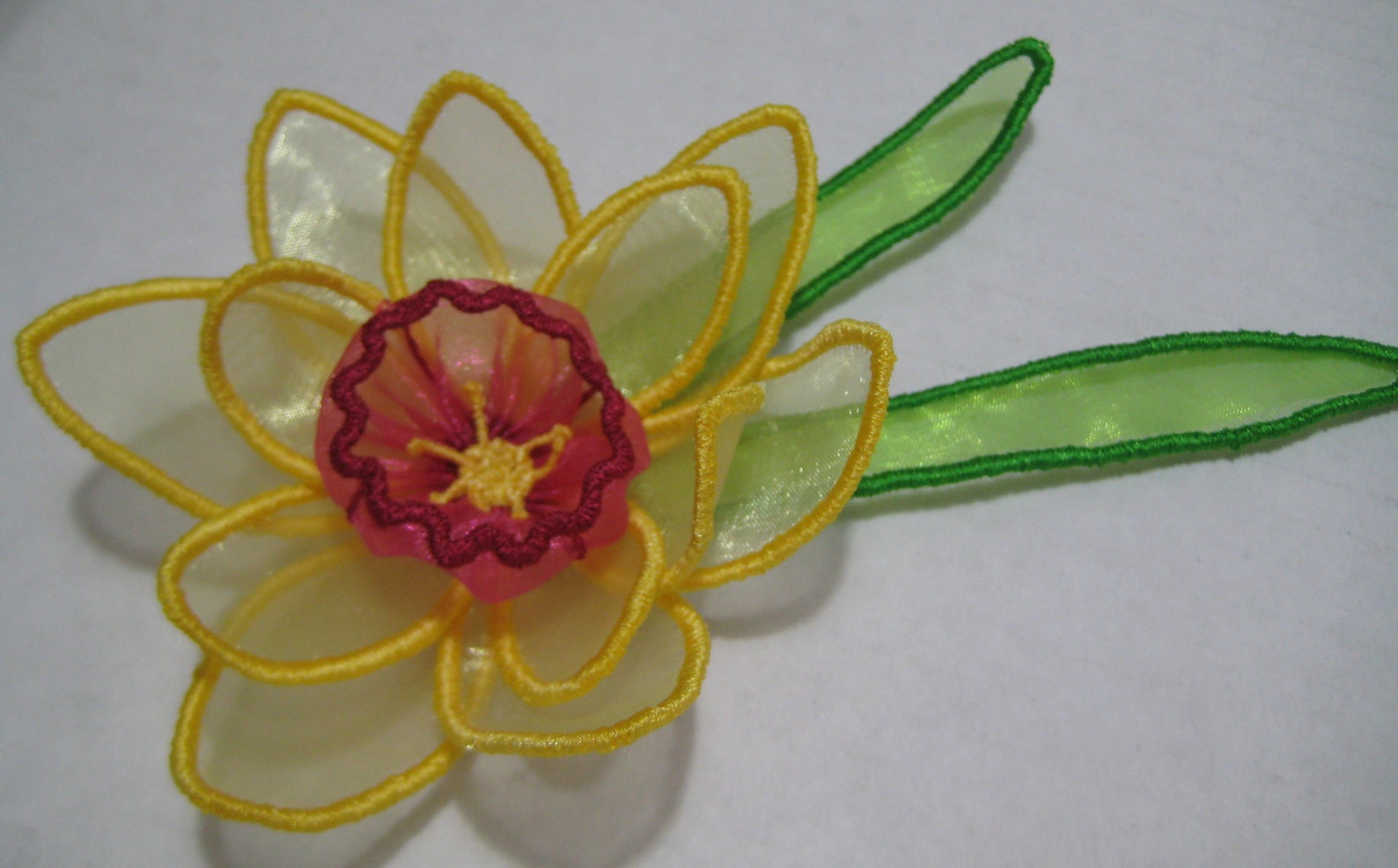 3D Free Standing Applique Flowers Project 6 4x4 Machine | Etsy