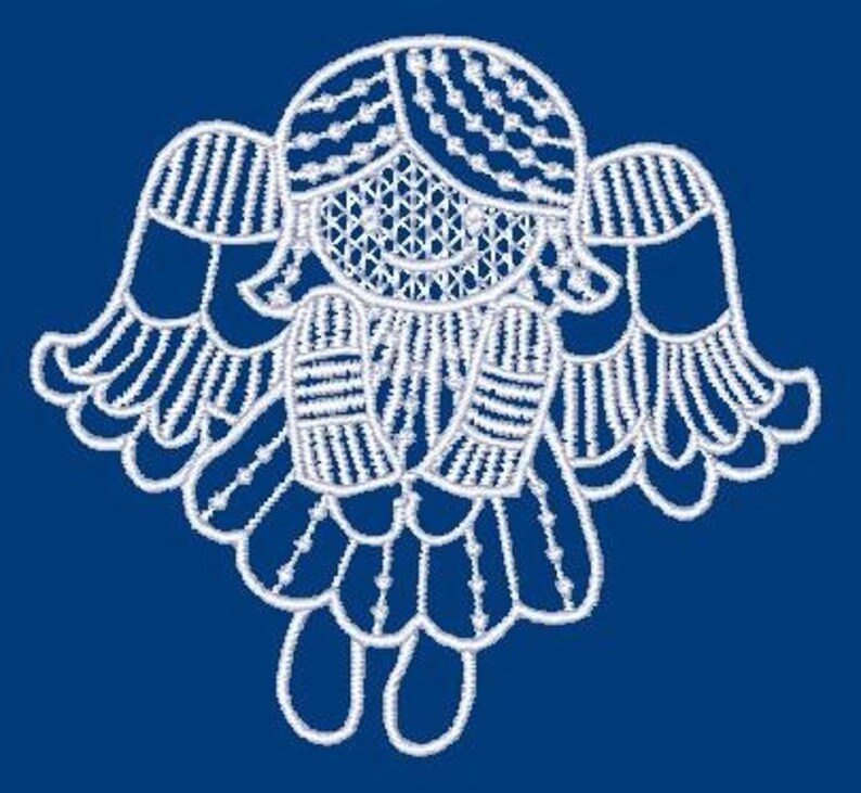 FSL Angels One Color Machine Embroidery Designs - Etsy