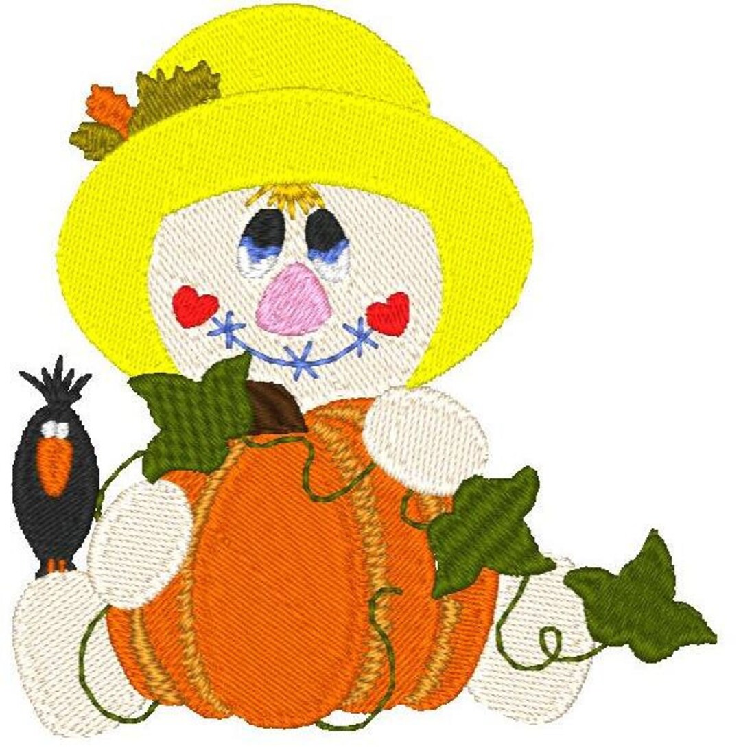 Scarecrows Machine Embroidery Designs - Etsy