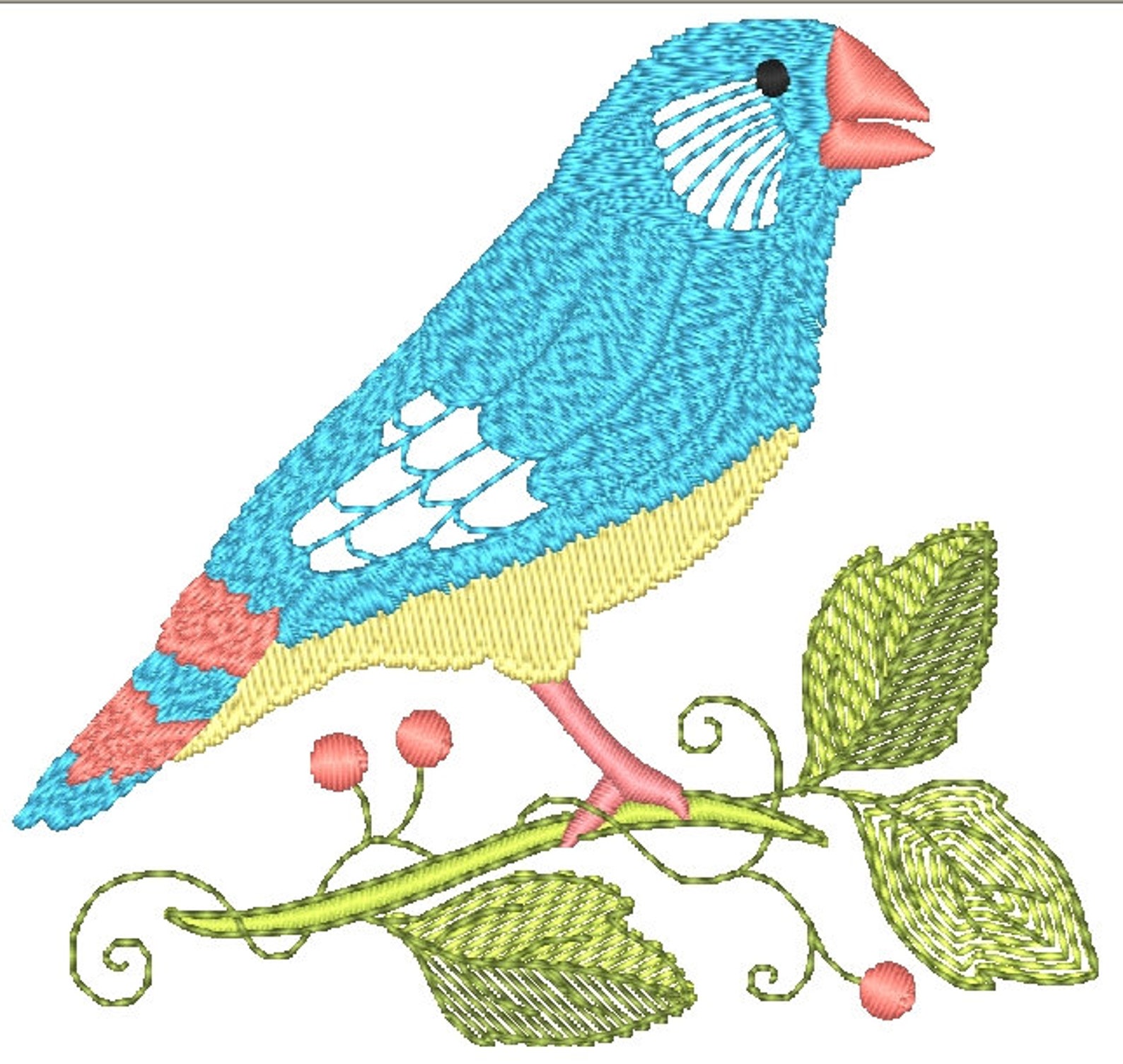 Jacobean-birds Machine Embroidery Designs 11506 - Etsy
