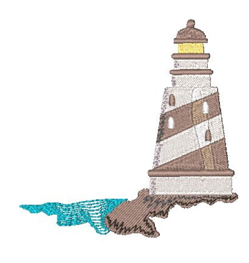 Lighthouses 7 Machine Embroidery Designs - Etsy