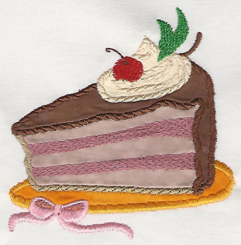 Fancy Cakes Machine Embroidery Designs - Etsy