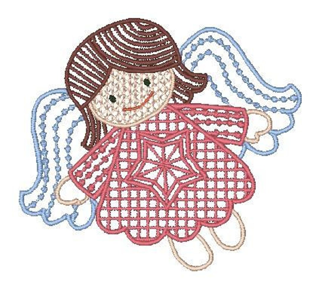 FSL Angels Multicolor Machine Embroidery Designs - Etsy