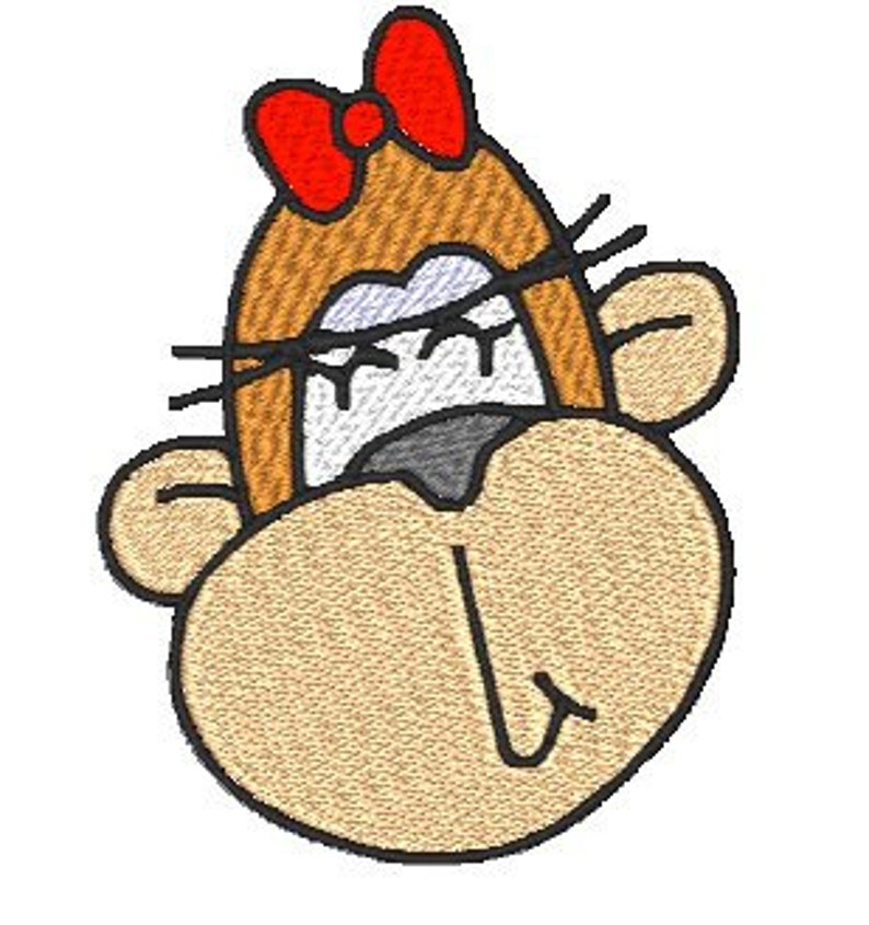 Monkey Faces Machine Embroidery Designs | Etsy