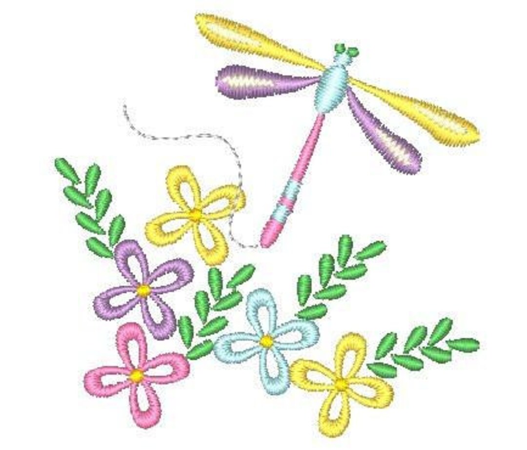 Florals & Flight 22 Machine Embroidery Designs - Etsy