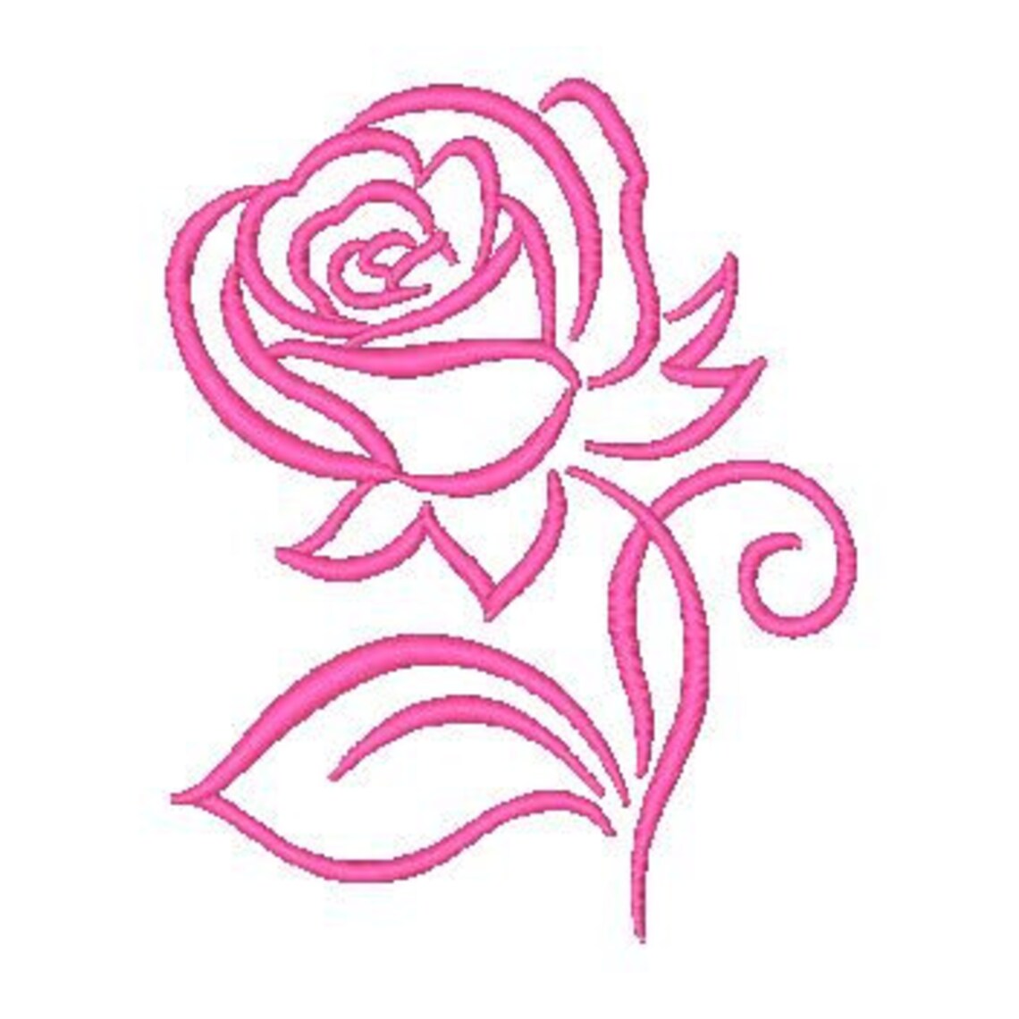 Art Deco Roses Machine Embroidery Designs | Etsy