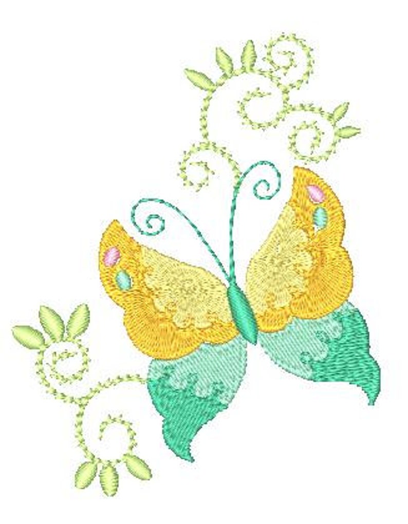 Curly Spring 20 Machine Embroidery Designs - Etsy