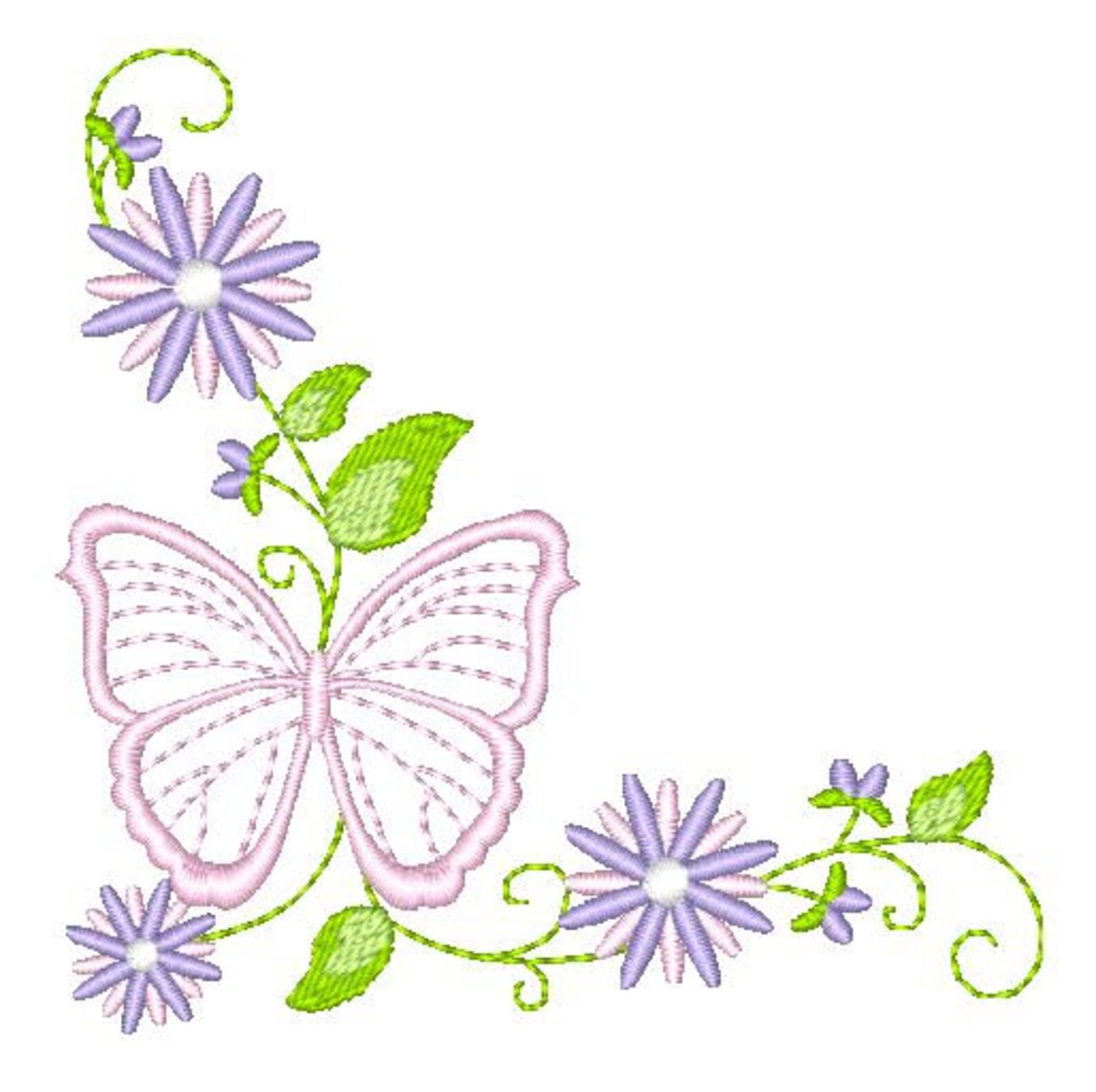 Delicate Butterflies 10 Machine Embroidery Designs - Etsy