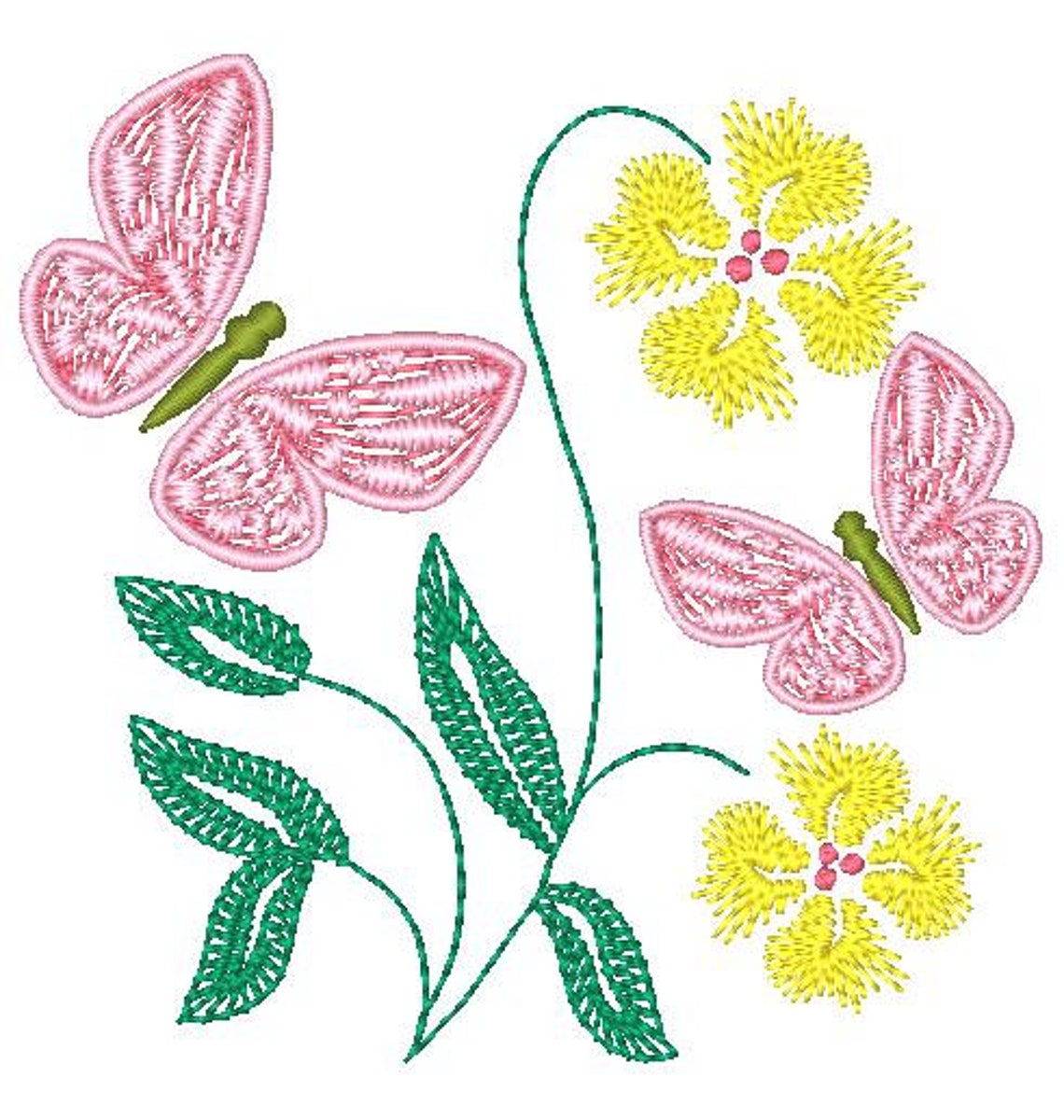 Mylar-spring ( 10 Machine Embroidery Designs From ATW ) XYZ17F - Etsy
