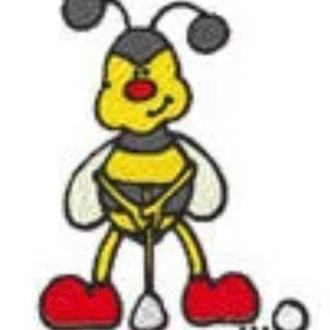 Golf Bees Machine Embroidery Designs - Etsy