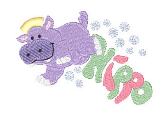 Animal Words Machine Embroidery Designs - Etsy