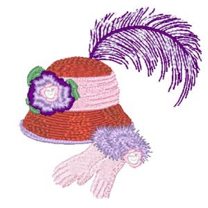 Red Hat 10 Machine Embroidery Designs 4X4 Hoop Digital Download - Etsy
