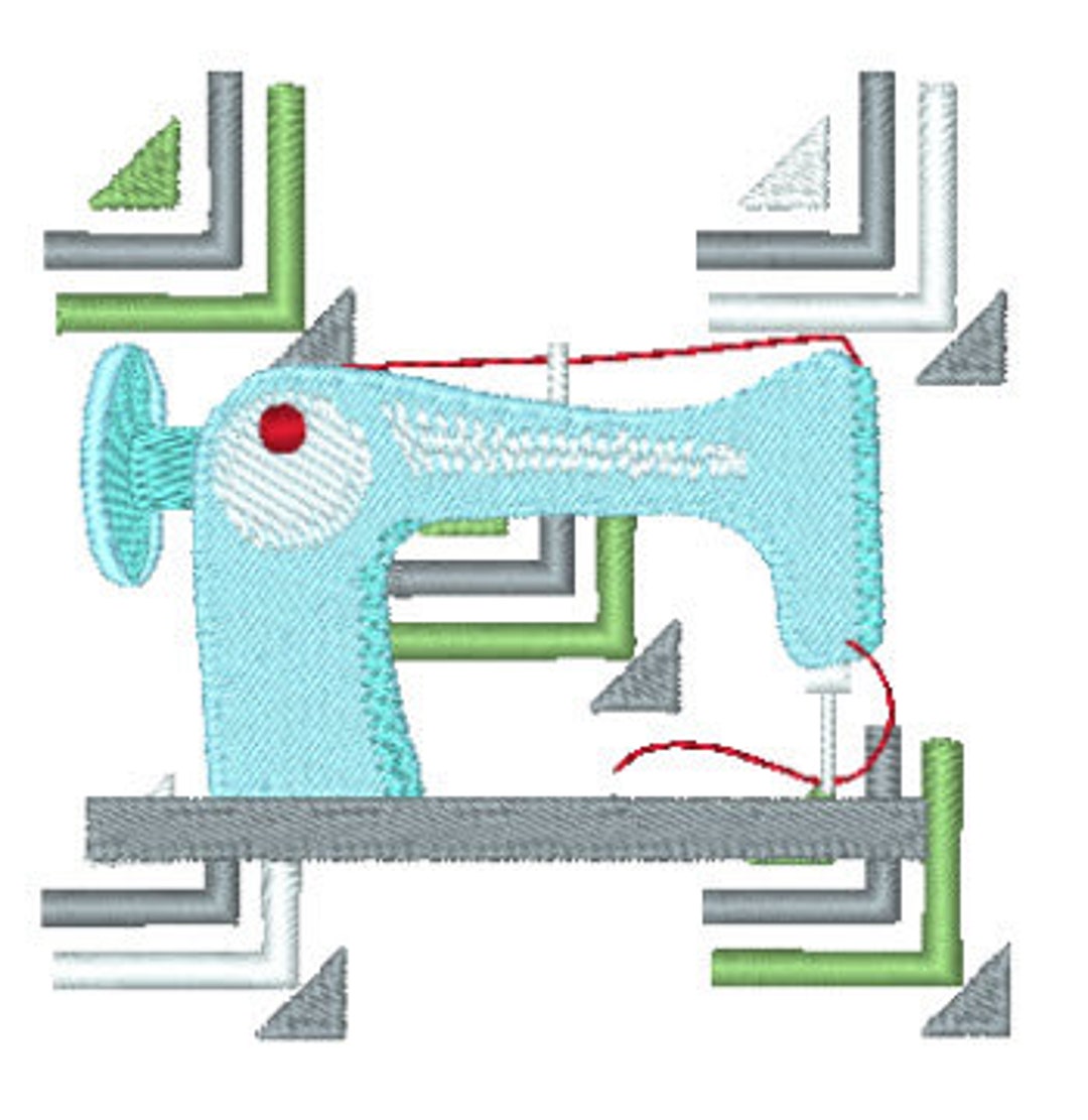 Retro Sewing Machine Embroidery Designs - Etsy