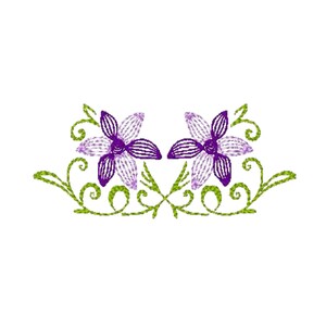 Art Deco Lilies ( 10 Machine Embroidery Designs) 4X4 Hoop - Etsy