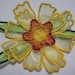 3D Free Standing Applique Flowers Project 6 4x4 Machine Embroidery ...