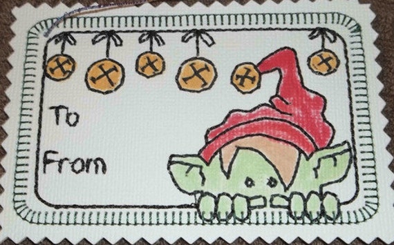 Christmas Gift Tags Project Machine Embroidery Designs - Etsy