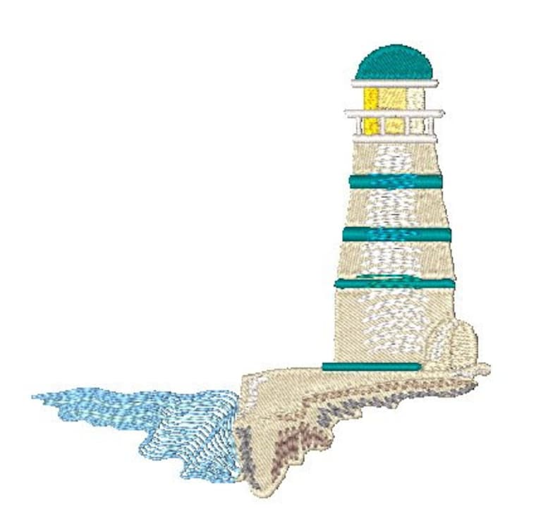 Lighthouses 7 Machine Embroidery Designs - Etsy