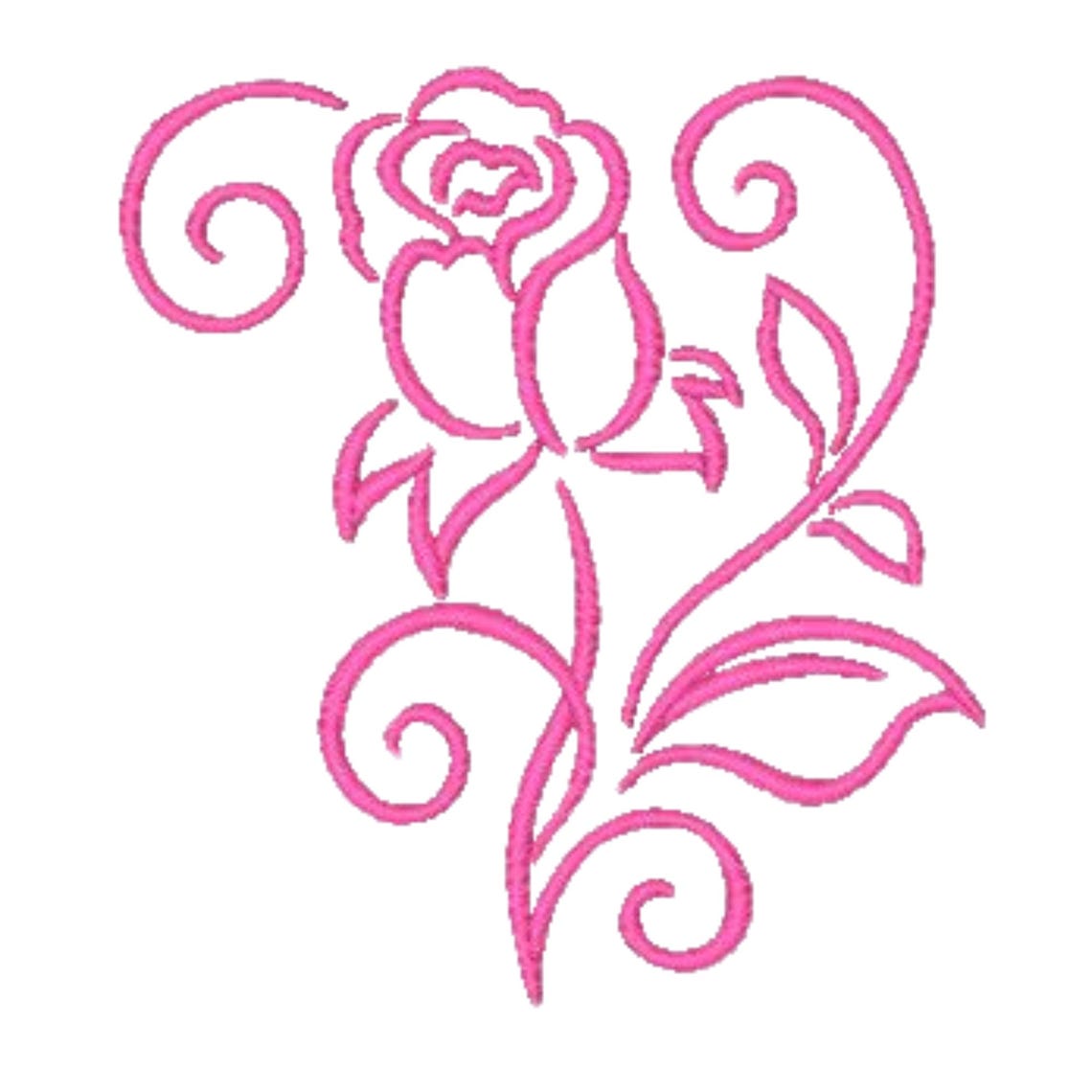 Art Deco Roses ( 10 Machine Embroidery Designs by ATW) 4X4 Hoop - Etsy