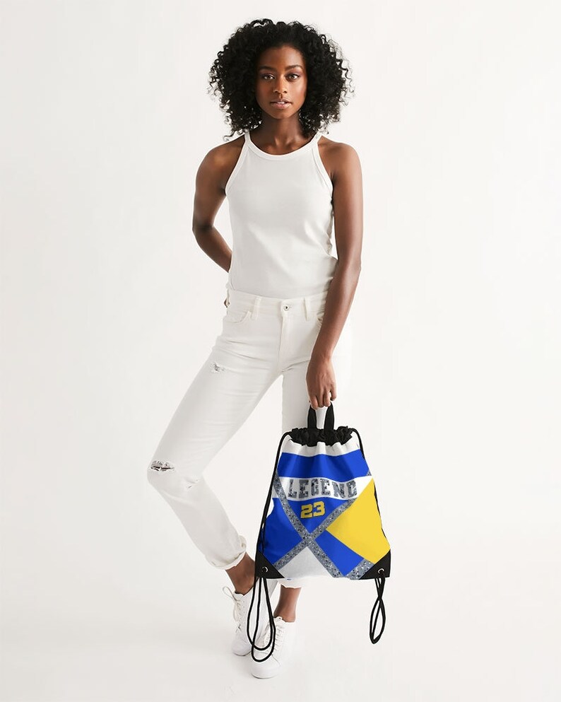 STACS Drawstring Backpack | Jordan Retro 5 Laney Inspired Gym Sack ...
