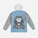 Jacket for Jordan 3 UNC UNC Jordan 3 Windbreaker Carolina Blue, White ...