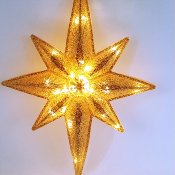 Large Lighted Outdoor Star - Etsy