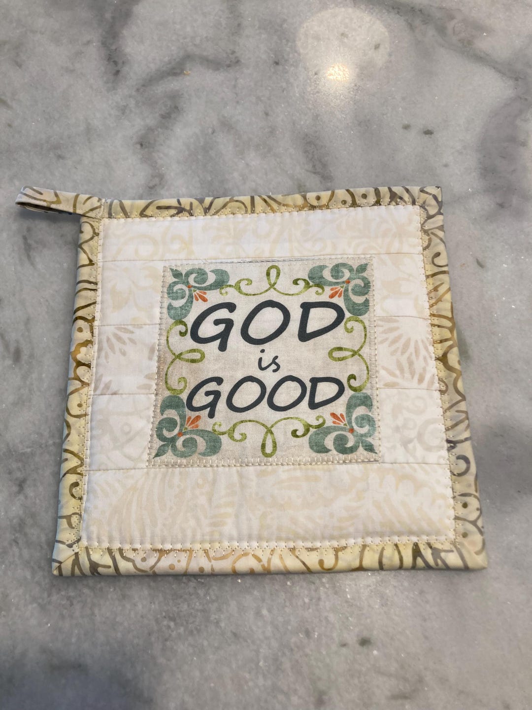 Pot Holders, Christian Pot Holder, Religious Pot Holders, Kitchen ...