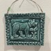 Bear Tile, Ceramic Wall Tile, Ceramic Art Tile, Kitchen Tile, Garden ...