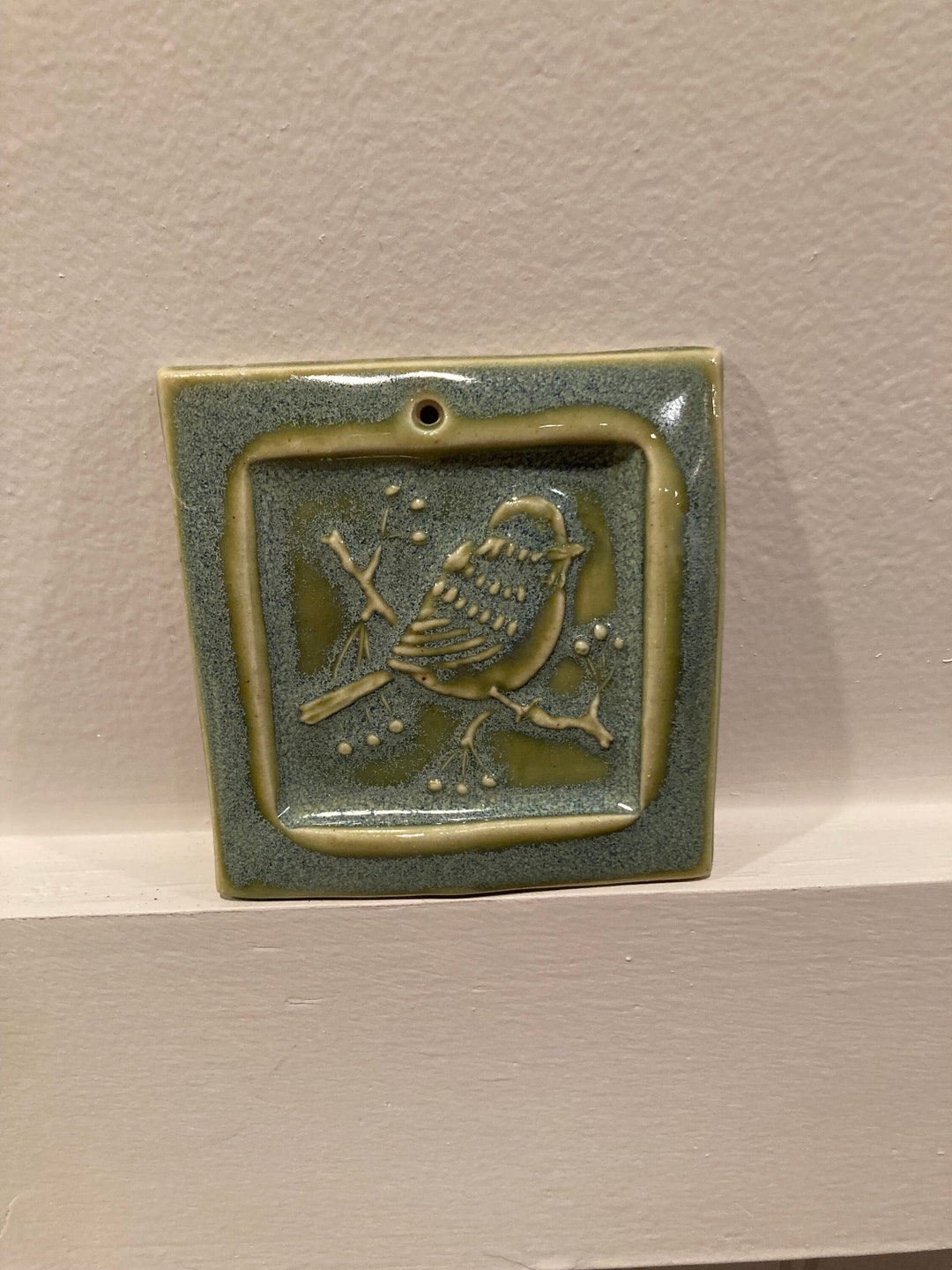 Bird Tile, Ceramic Wall Tile, Ceramic Art Tile, Kitchen Tile, Garden ...