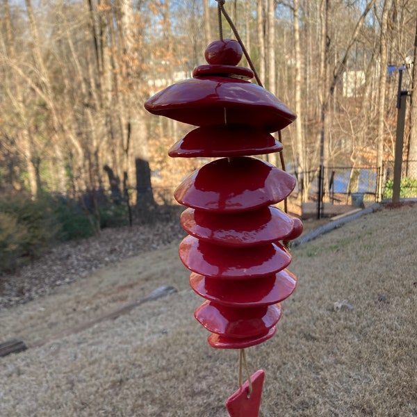 Ceramic Wind Chime - Etsy