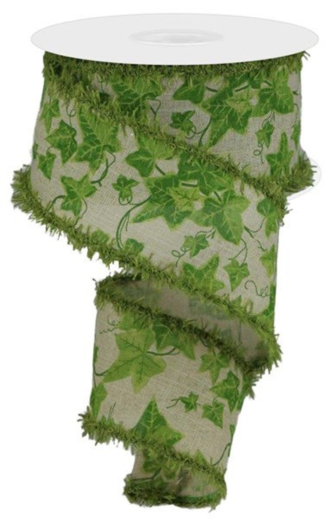 10 Yds Botanical Ribbon 2.5 Wired Ribbon 10 Yards - Etsy