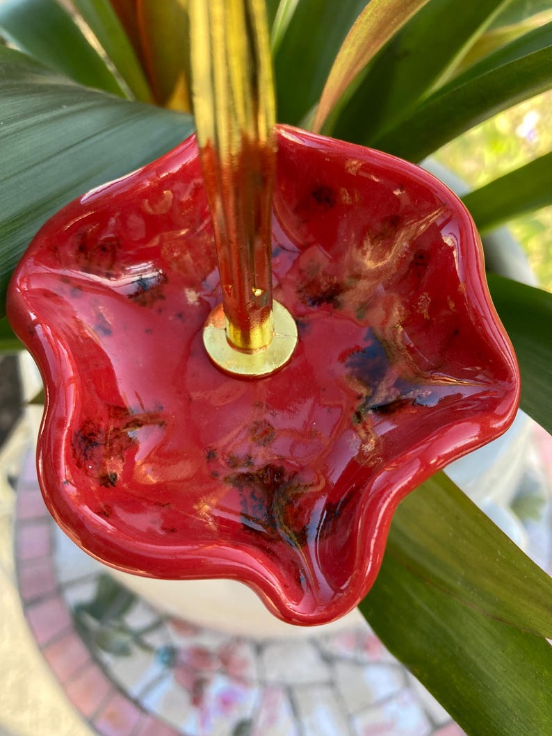 Bird Feeder, Bee Pollinator Water Station, Plant Pick, Garden Stake ...