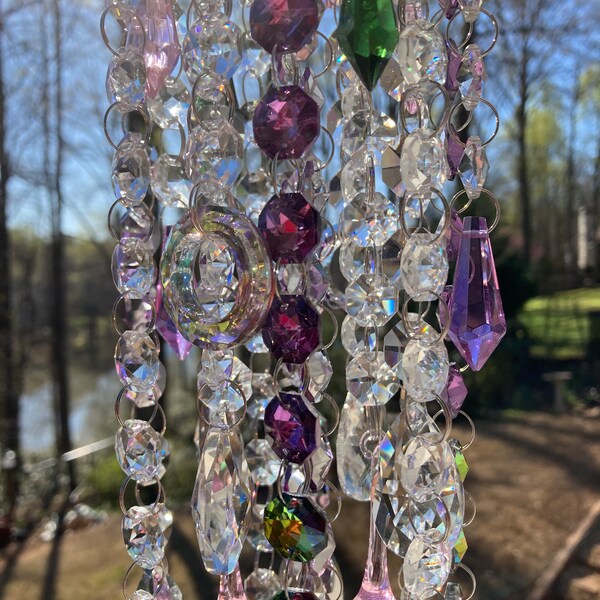 Crystal Wind Chime - Etsy