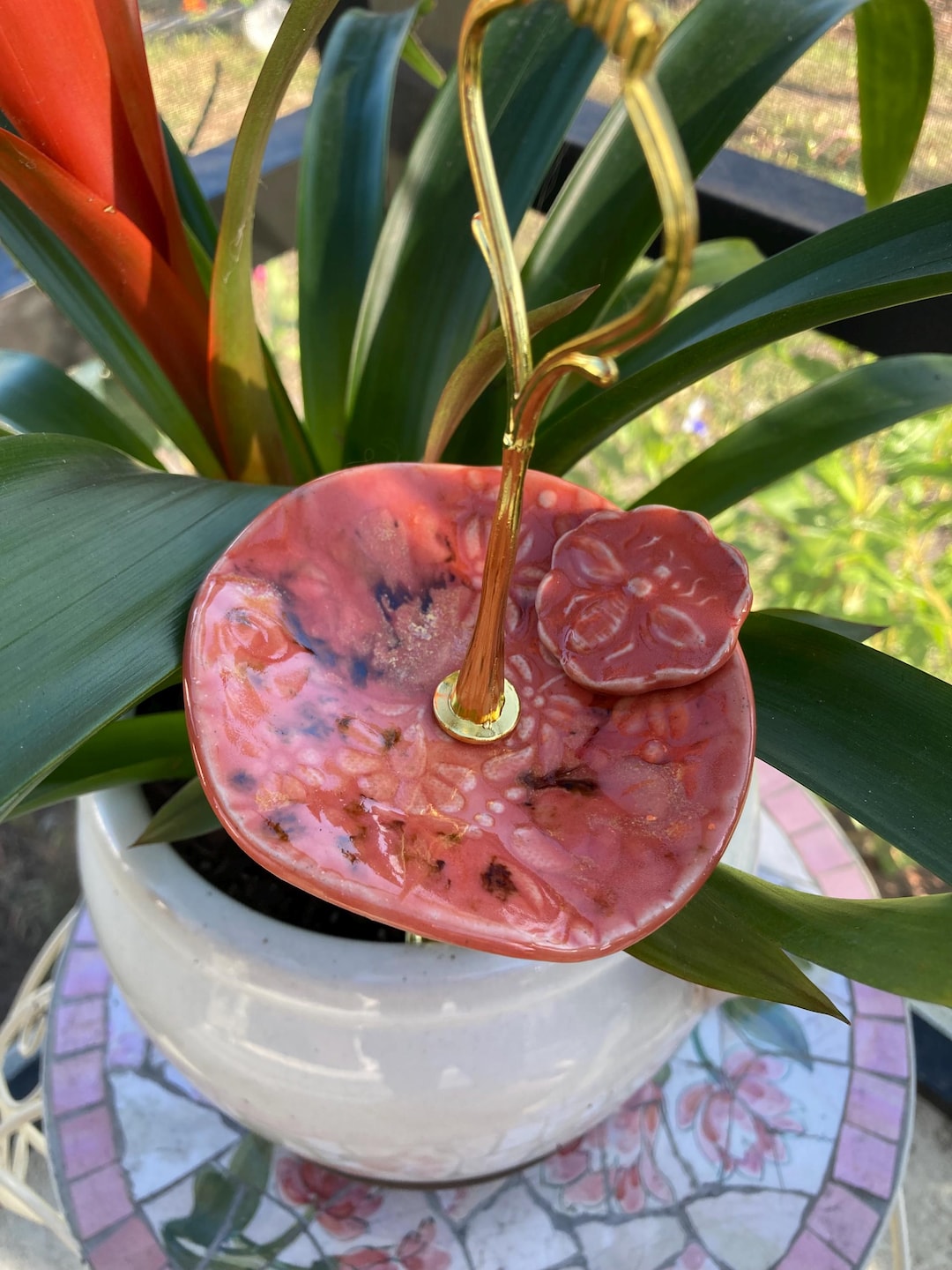 Bee Pollinator Water Station, Bird Feeder, Butterfly Watering Station ...