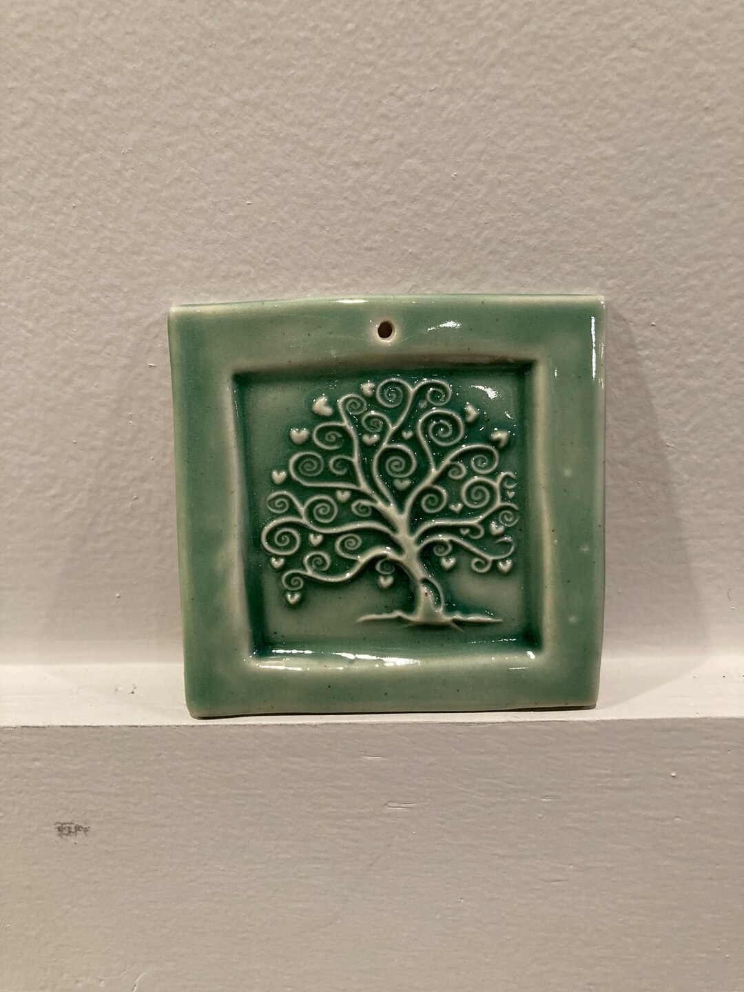 Tree of Life Tile, Ceramic Wall Tile, Ceramic Art Tile, Kitchen Tile ...