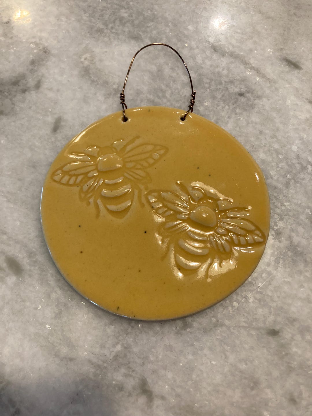 Honey Bee Tile, Bee Ceramic Wall Tile, Ceramic Art Tile, Kitchen Tile ...