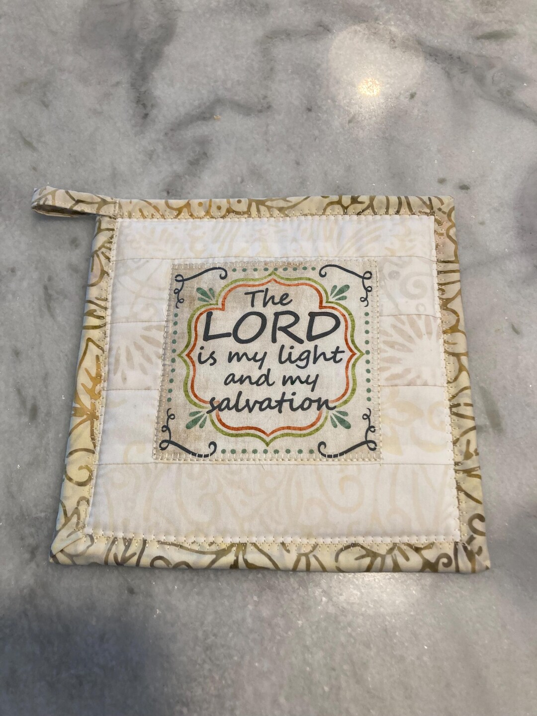 Pot Holders, Christian Pot Holder, Religious Pot Holders, Kitchen ...