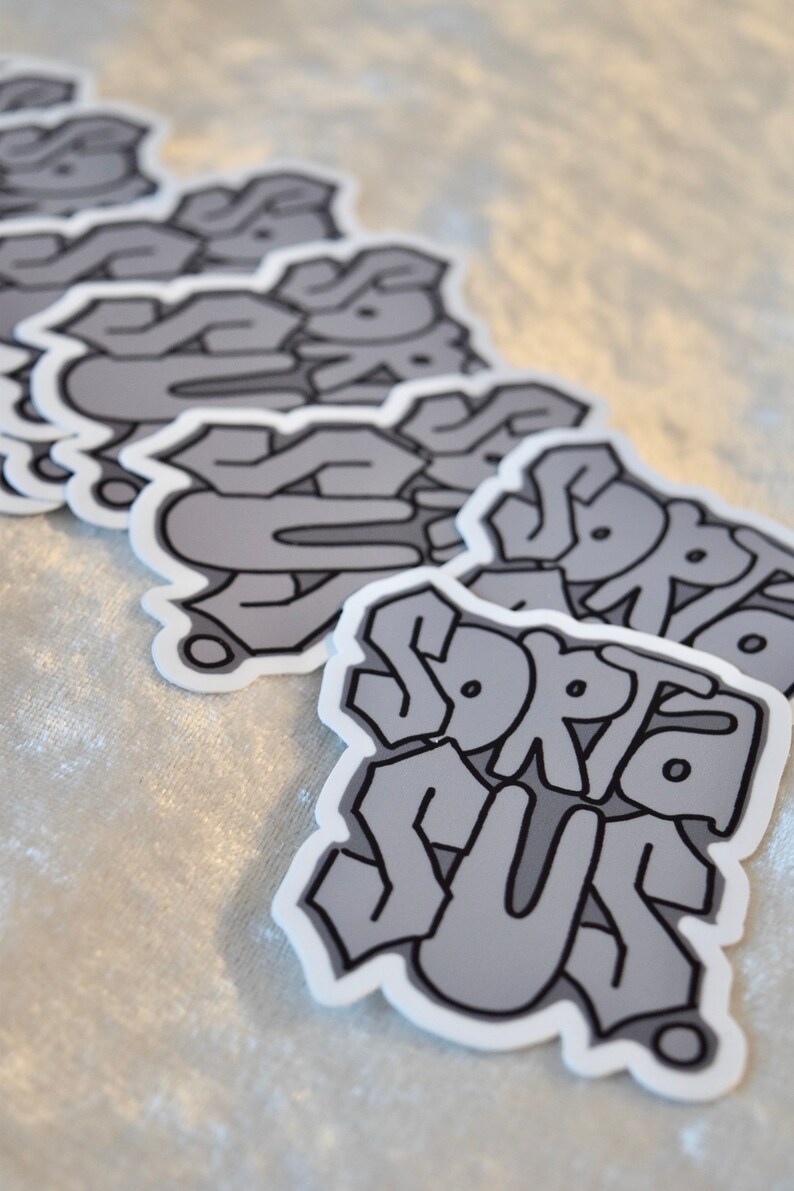 Sorta Sus Sticker || Water Bottle Sticker | Cute Sticker | Gift for ...