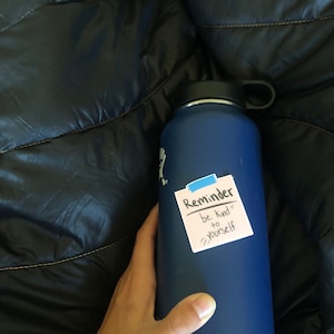 Reminder Be Kind to Yourself Sticker Water Bottle Sticker Cute Sticker ...