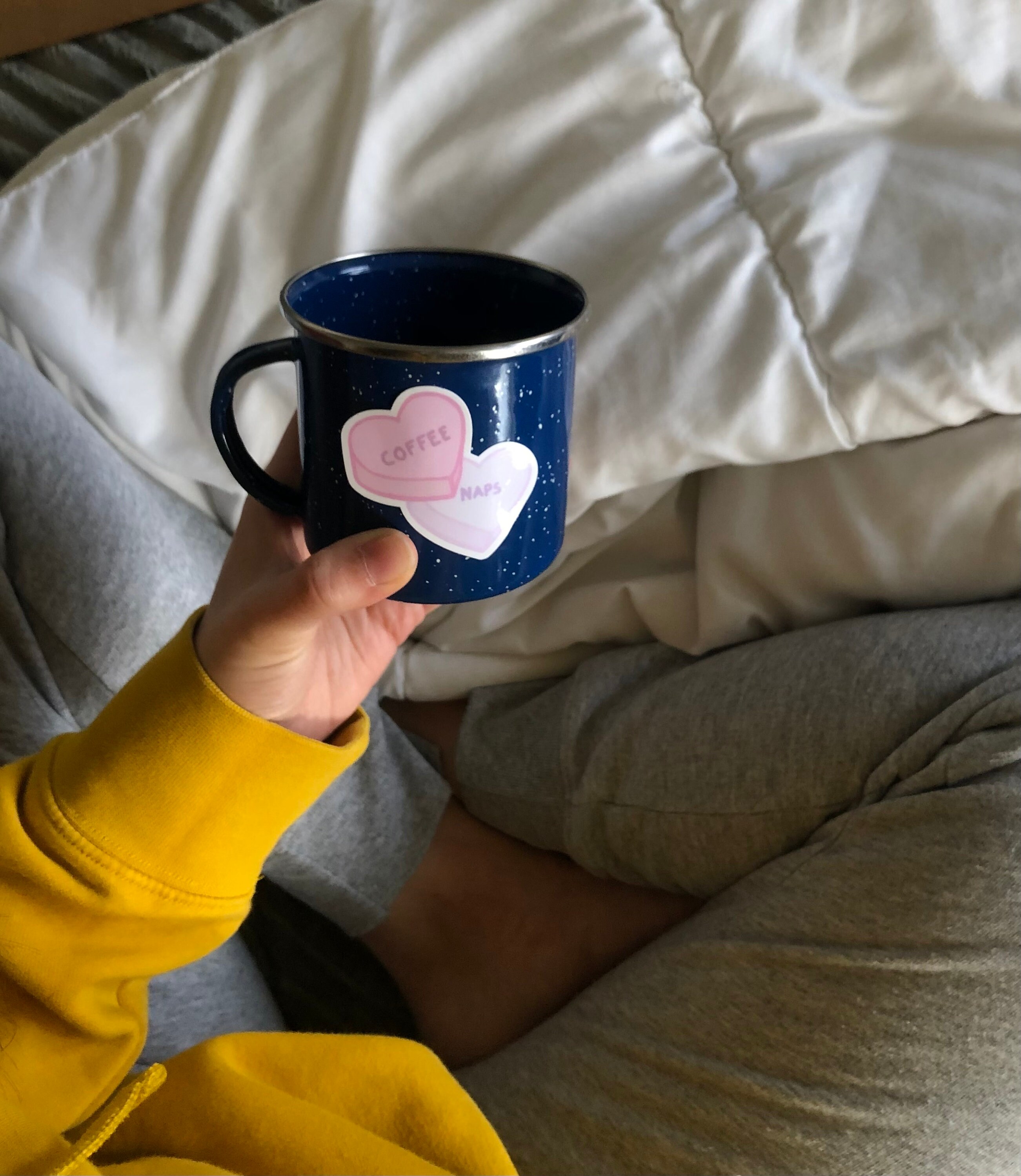 Coffee & Naps Sticker Candy Hearts Conversation Dye Cut - Etsy
