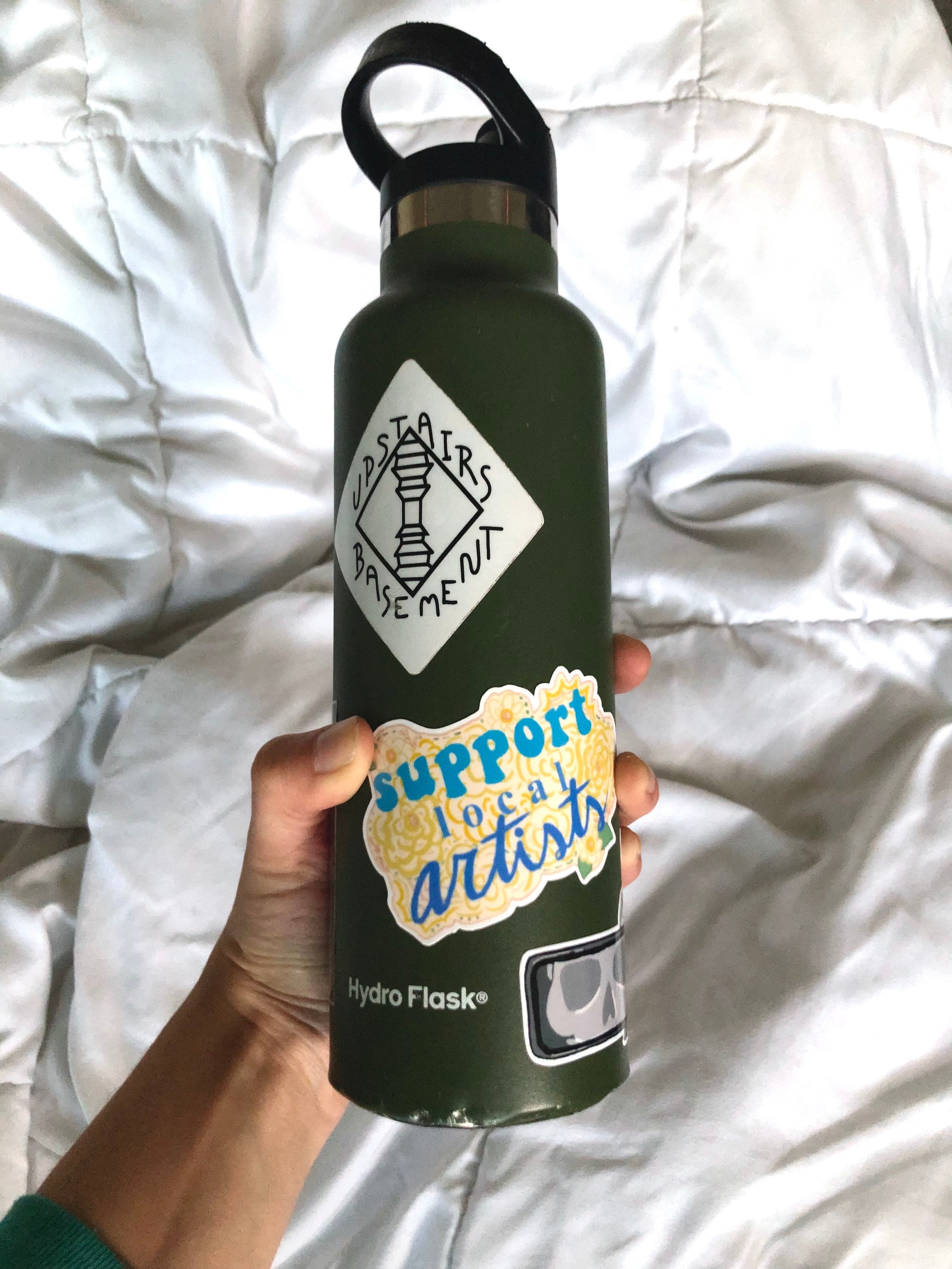 Support Your Local Artist Sticker Water Bottle Sticker - Etsy