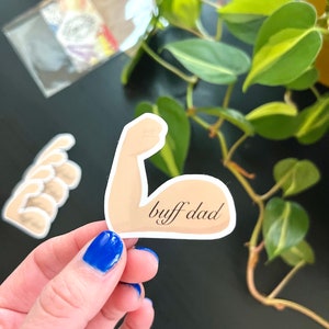 Funny Dad Sticker || Baby Shower | Funny Sticker | Cute Sticker | Gift ...