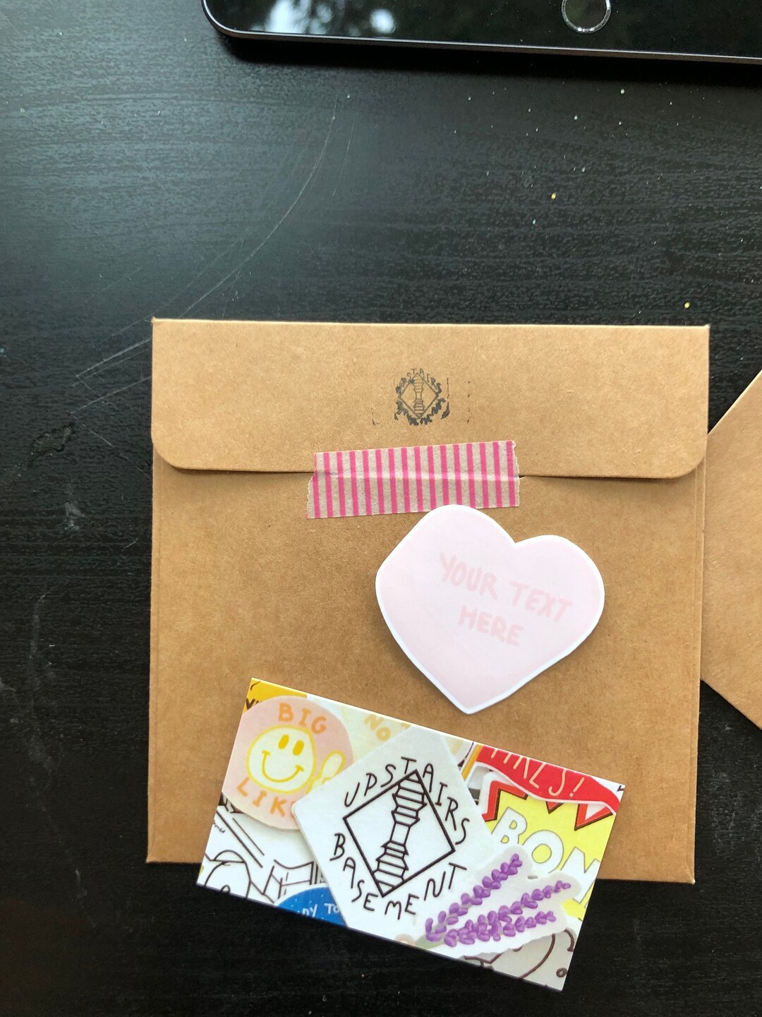 Custom Conversation Heart Sticker || Water Bottle Sticker | Cute ...